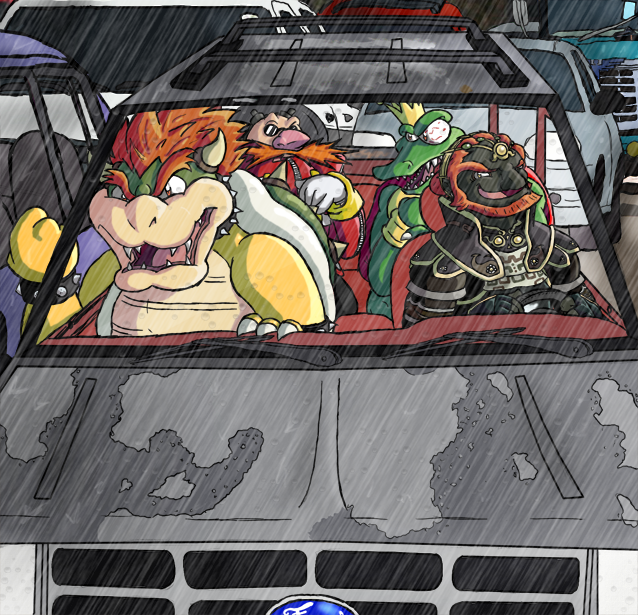 Villain Car Pool | Crossover | Know Your Meme