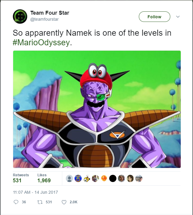 Super Ginyu Odyssey | Super Mario Odyssey | Know Your Meme