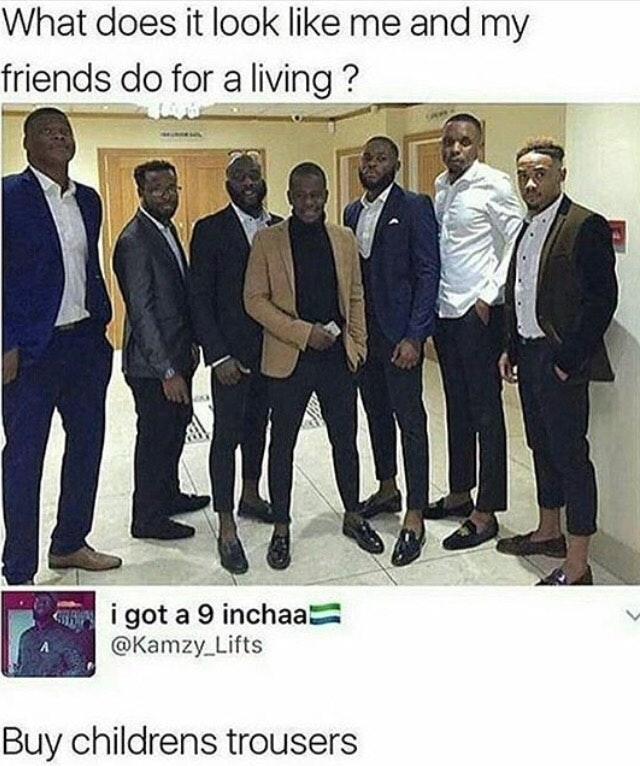 A tight fit or a tight wallet? 🤔 | Black Twitter | Know Your Meme