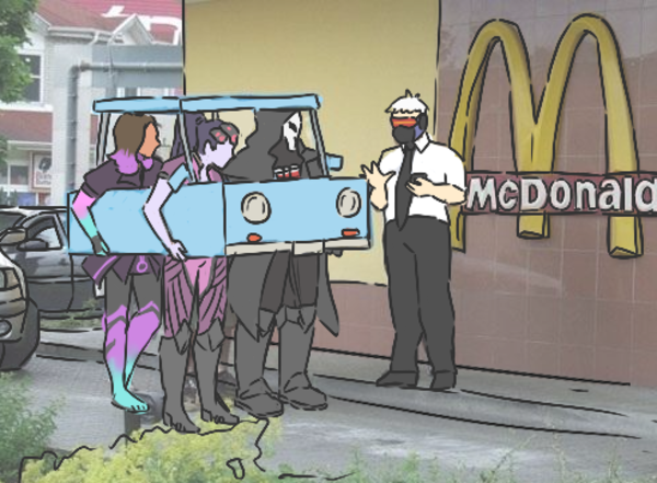 Talon Goes To McDonalds | Overwatch | Know Your Meme