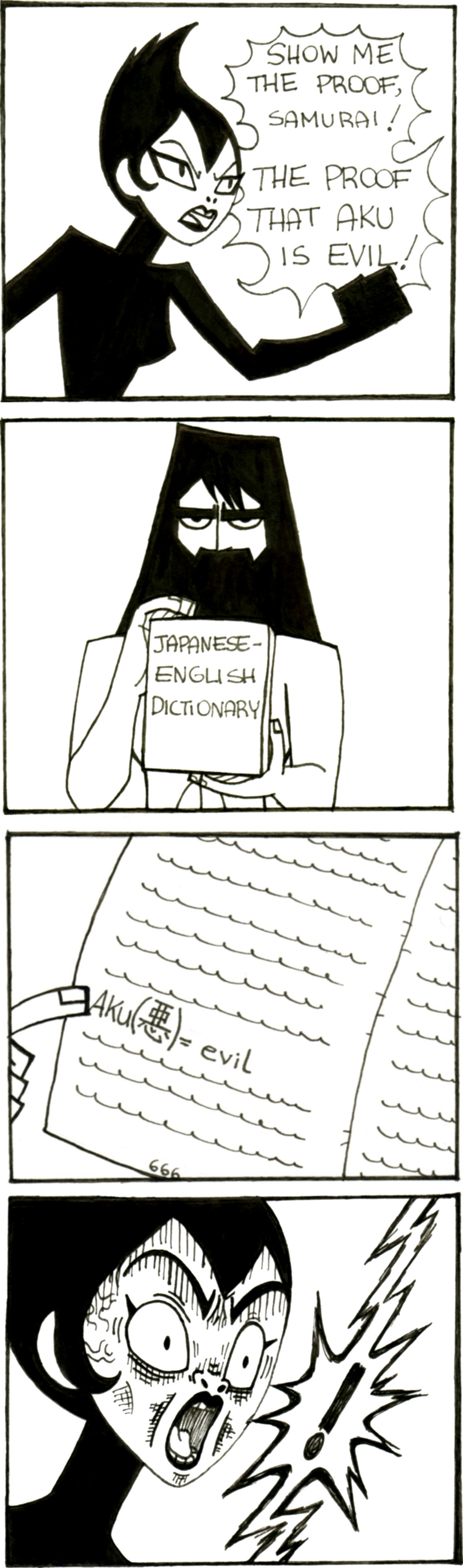 Impossible To Fight Back Samurai Jack Know Your Meme