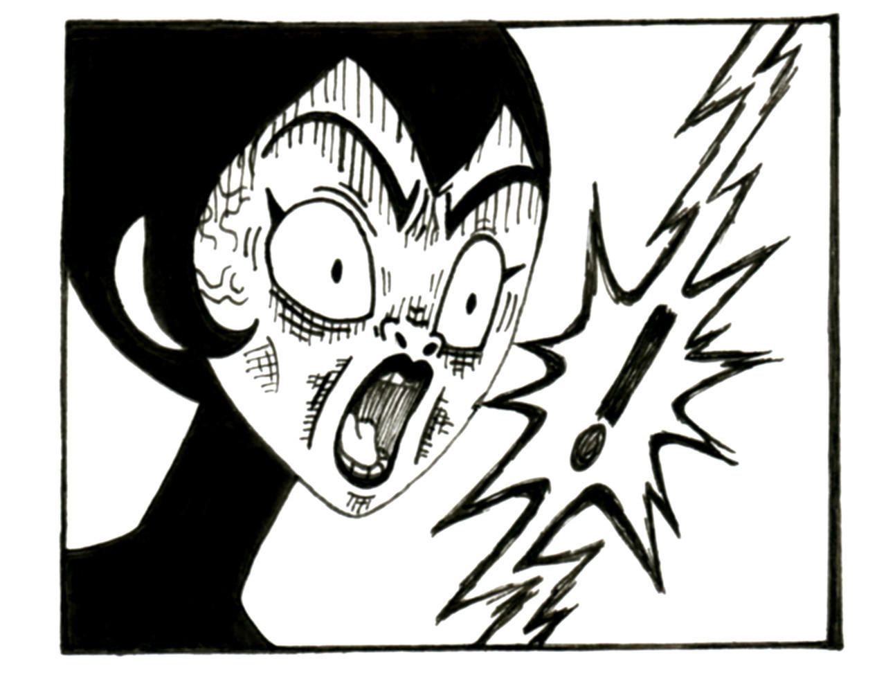 Shock reaction. | Ashi | Know Your Meme