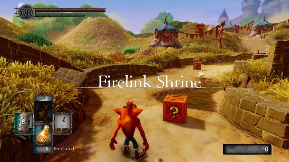 Firelink Shrine | Crash Bandicoot | Know Your Meme
