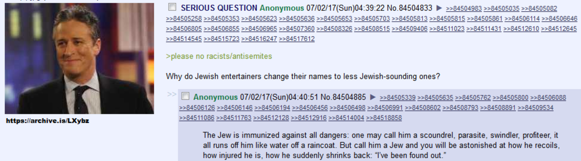 Names | /tv/ | Know Your Meme