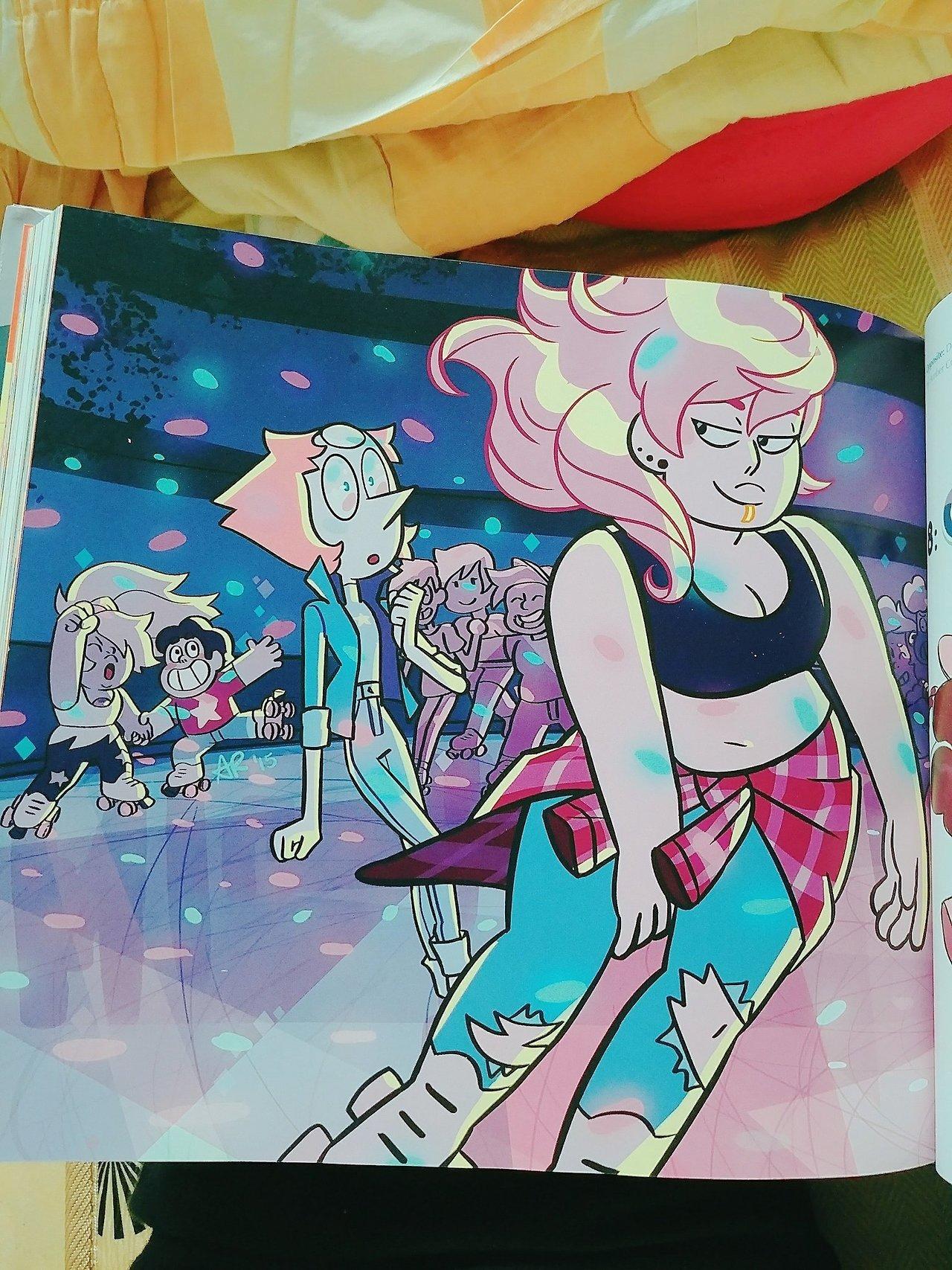 Fresh Out Of The Official Su Art Book Steven Universe Know Your Meme