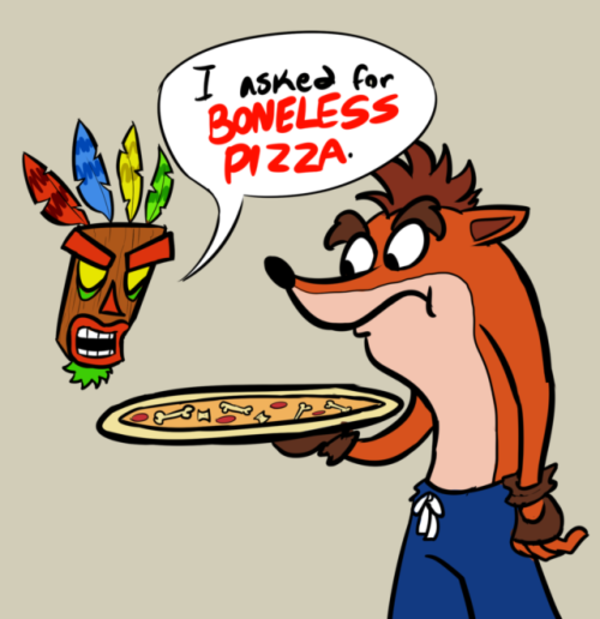 Crash Didn't Listen. | Boneless Pizza | Know Your Meme