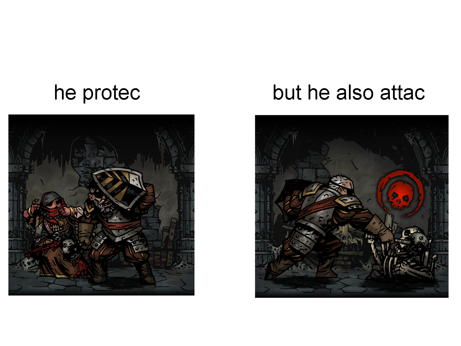Best tank, fight me | Darkest Dungeon | Know Your Meme