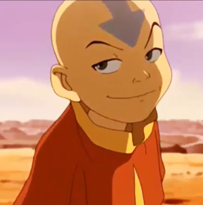 Smug Aang | Smug Anime Face | Know Your Meme