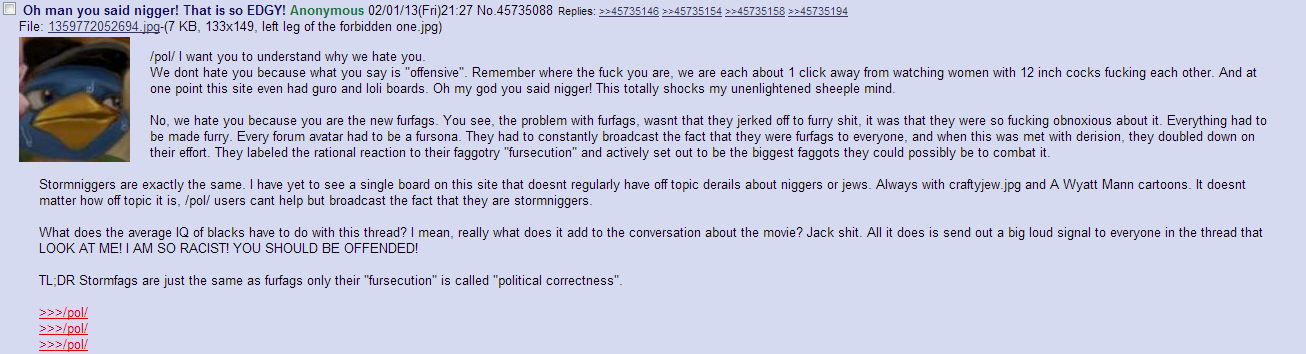 /pol/ is cancer | 4chan | Know Your Meme