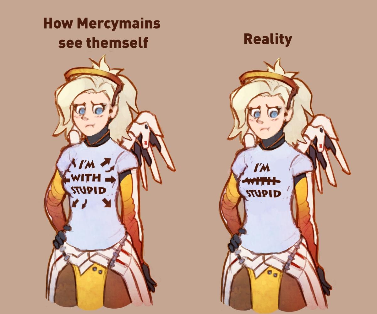 Mercy Mains Overwatch Know Your Meme