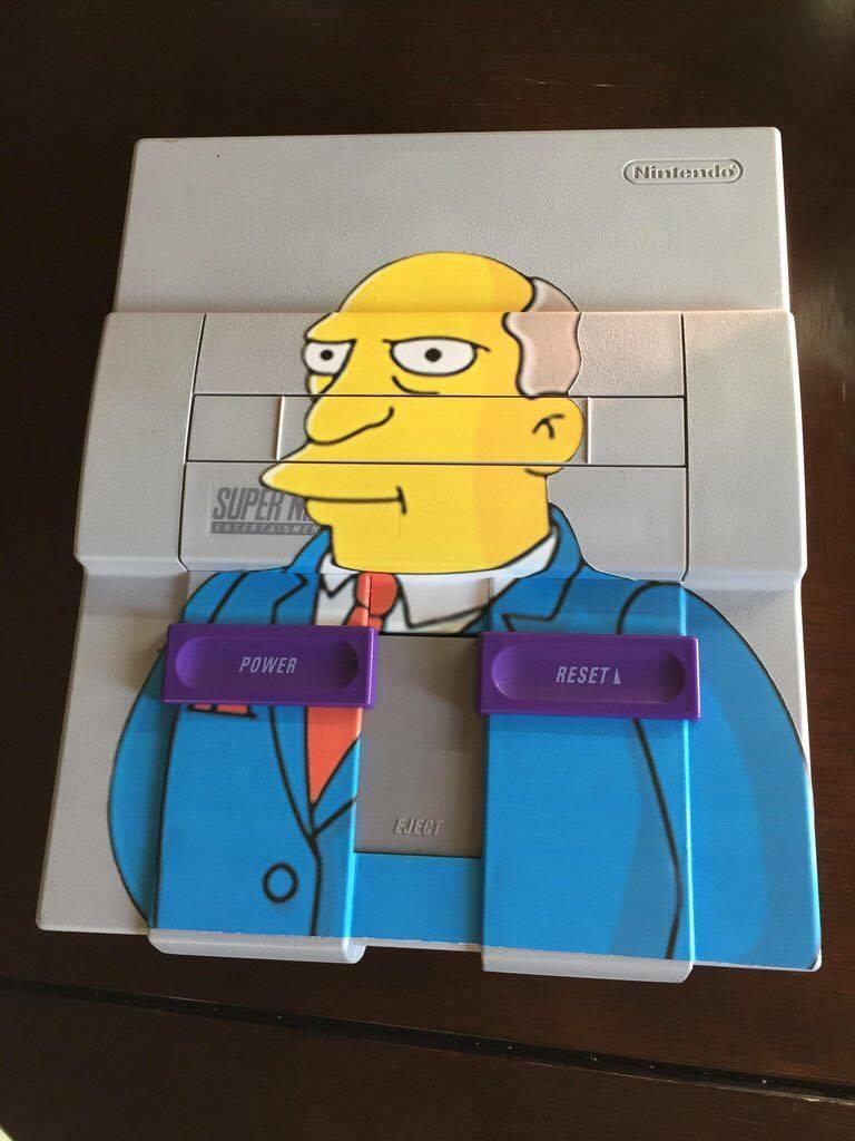 Super Nintendo Chalmers | The Simpsons | Know Your Meme