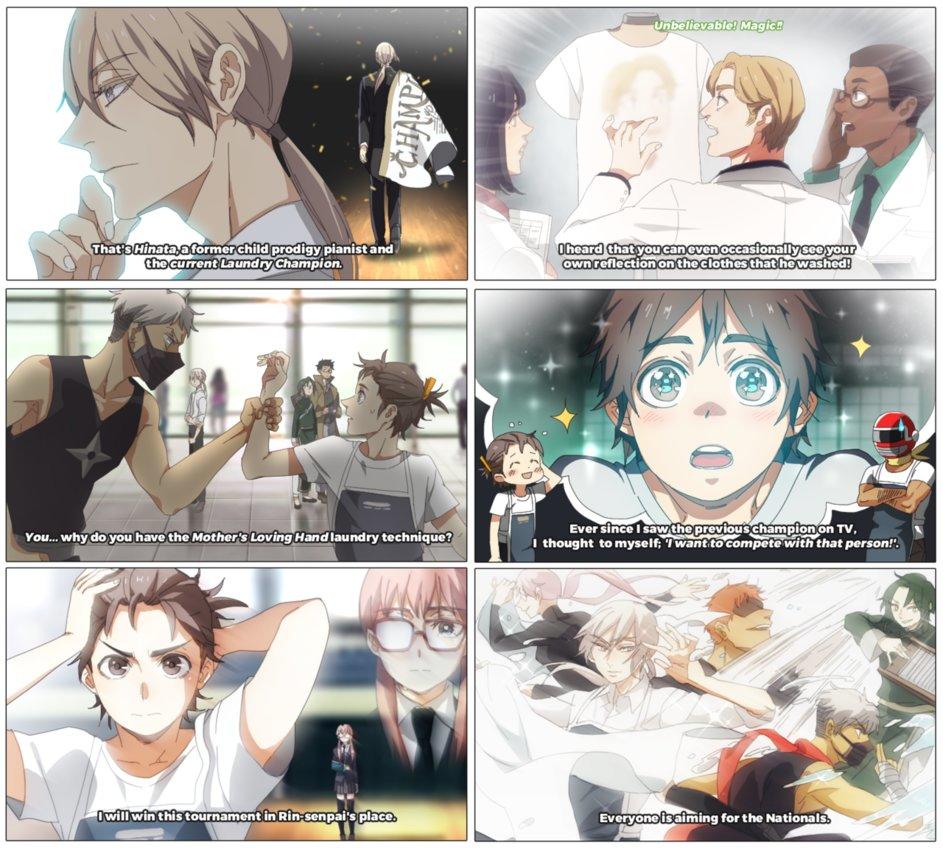 Laundry Washing Anime?!? | Anime / Manga | Know Your Meme