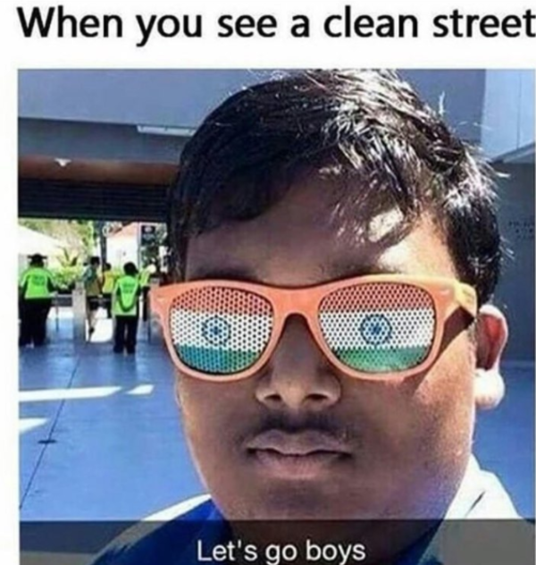 When you see a clean street | Let's Go Boys | Know Your Meme