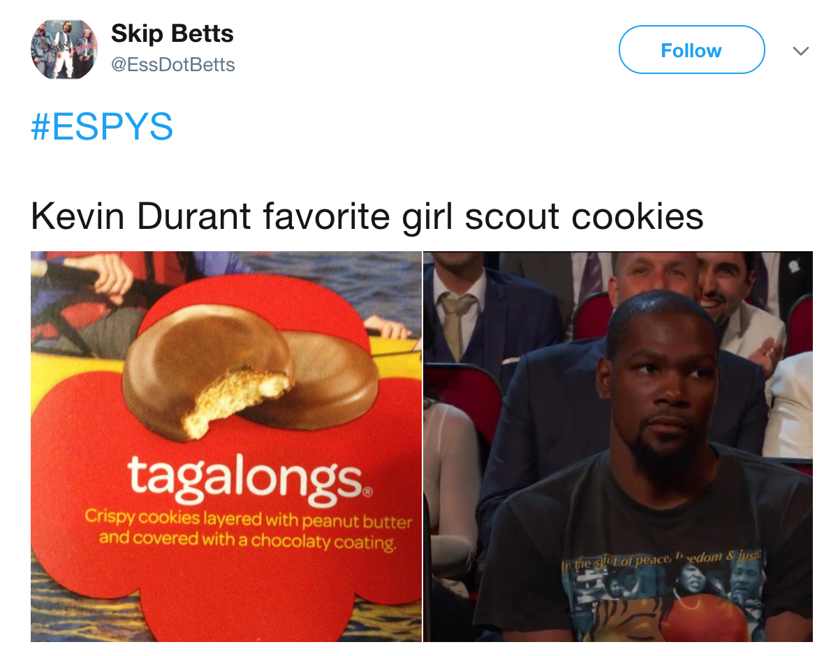 Tagalongs | Kevin Durant | Know Your Meme