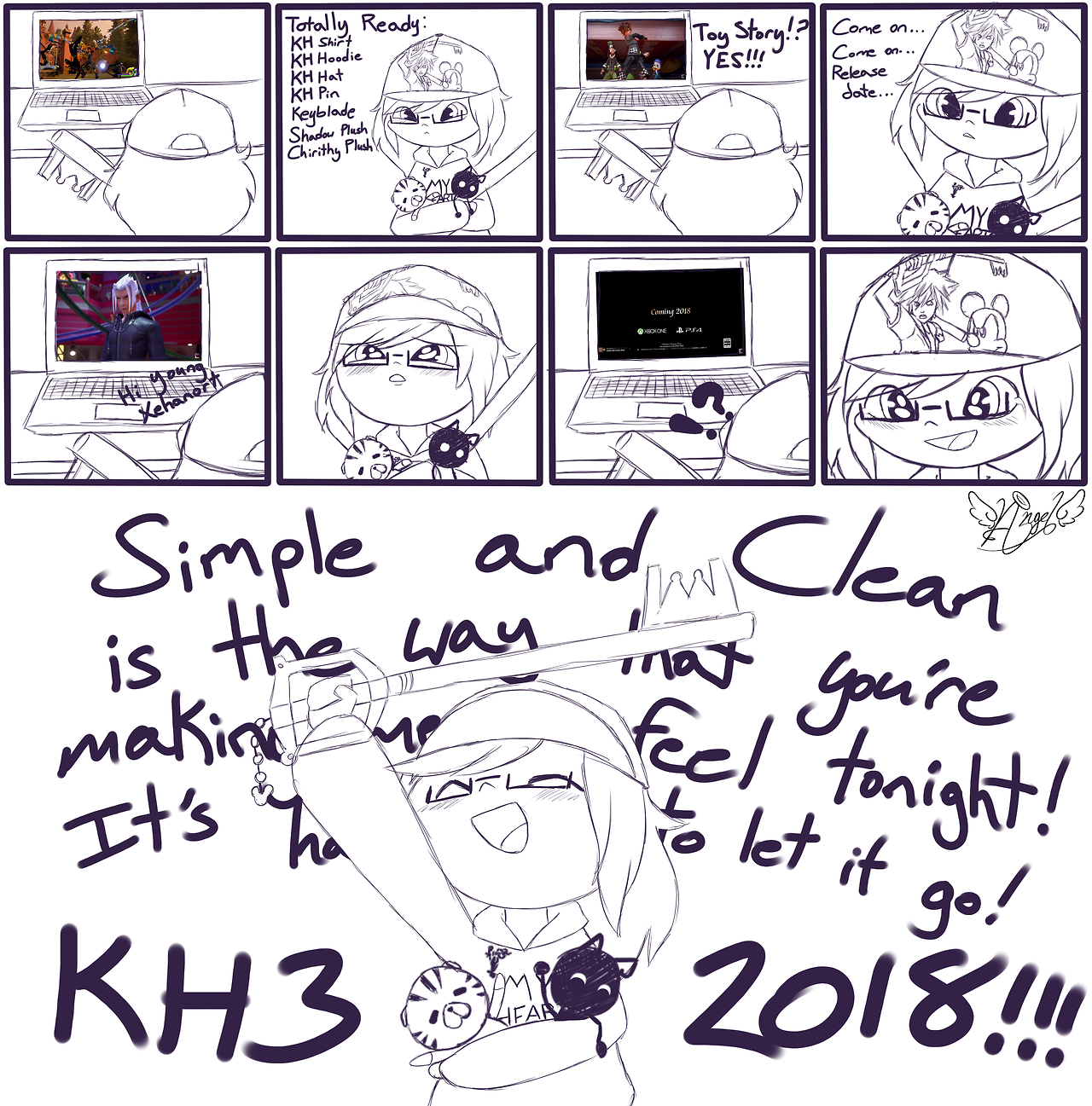 Here comes the fan art | Simple and Clean | Know Your Meme