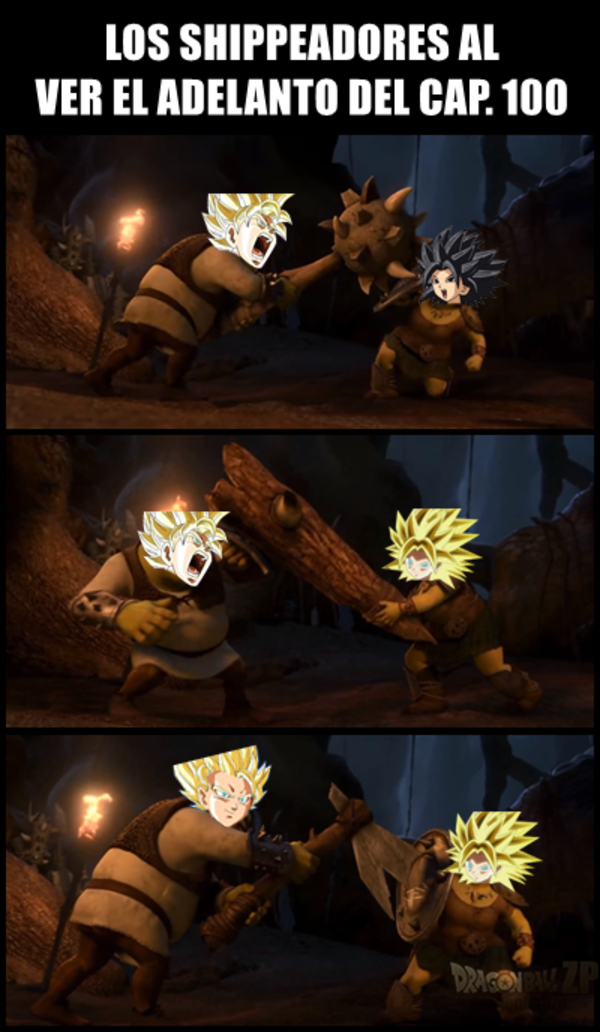 Kakaroto VS Caulifla | Dragon Ball | Know Your Meme