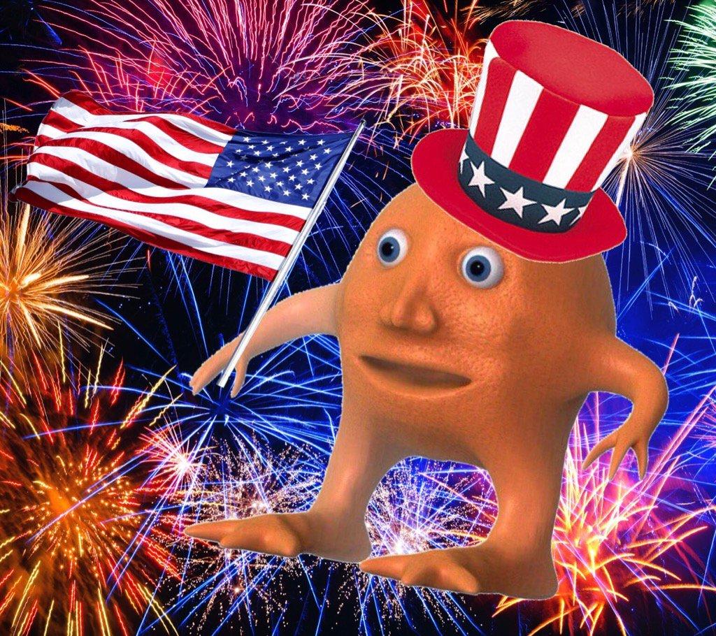 4th of July Orange Lad | Mr. Orange | Know Your Meme