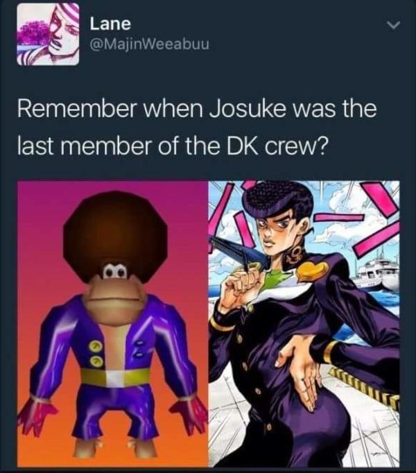 Jojo crew | JoJo's Bizarre Adventure | Know Your Meme