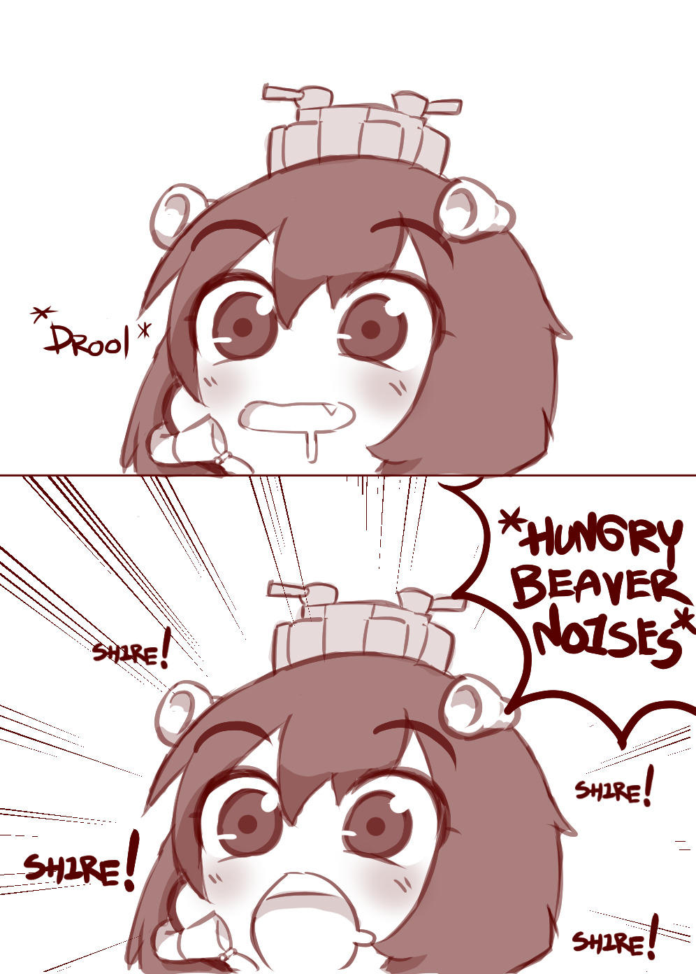 HUNGRY BEAVER NOISES | Angry Dog Noises | Know Your Meme