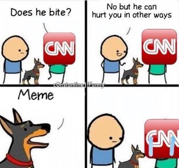 CNN | Does He Bite? | Know Your Meme