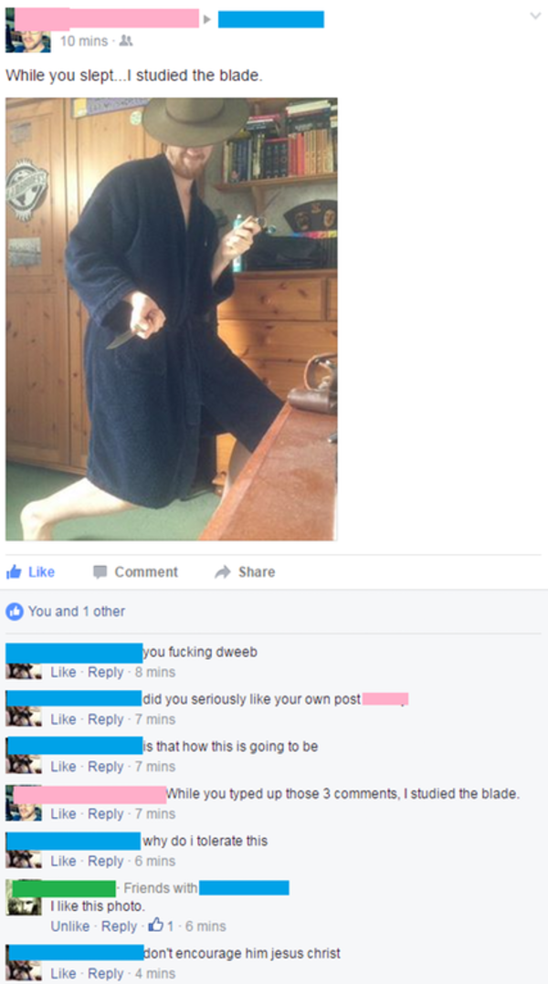 While you slept I studied the blade | I Studied the Blade | Know Your Meme