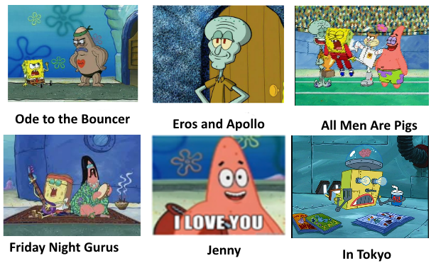 Studio Killers Songs | SpongeBob Comparison Charts | Know Your Meme