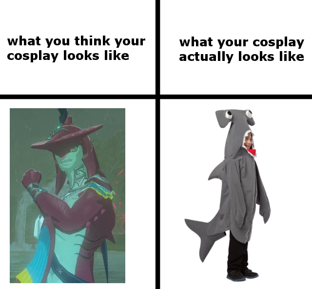 Sidon cosplay | The Legend of Zelda: Breath of the Wild | Know Your Meme