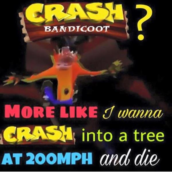 Crash | Crash Bandicoot | Know Your Meme