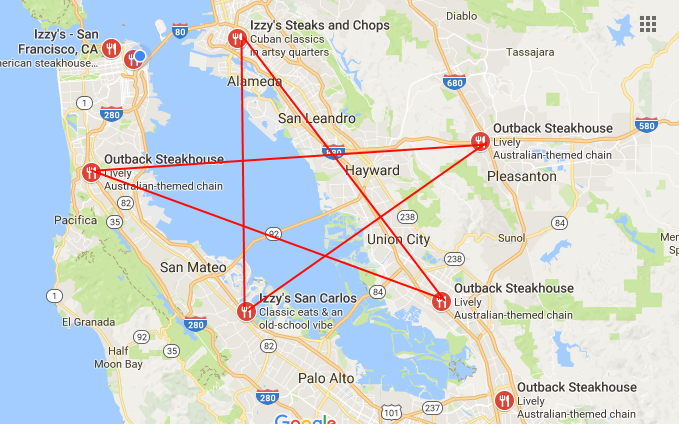 Bay Area outback Pentagram | Outback Steakhouse Satanic Cult | Know ...