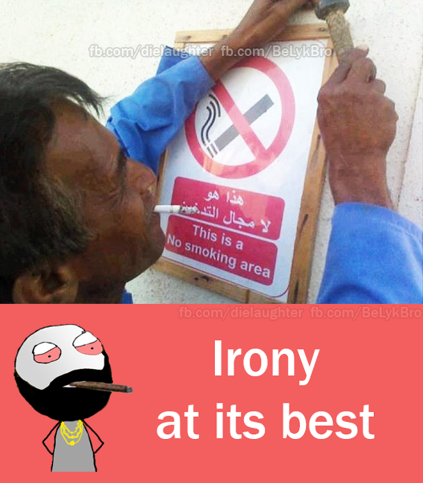 Irony at its best | Be Like Bro | Know Your Meme