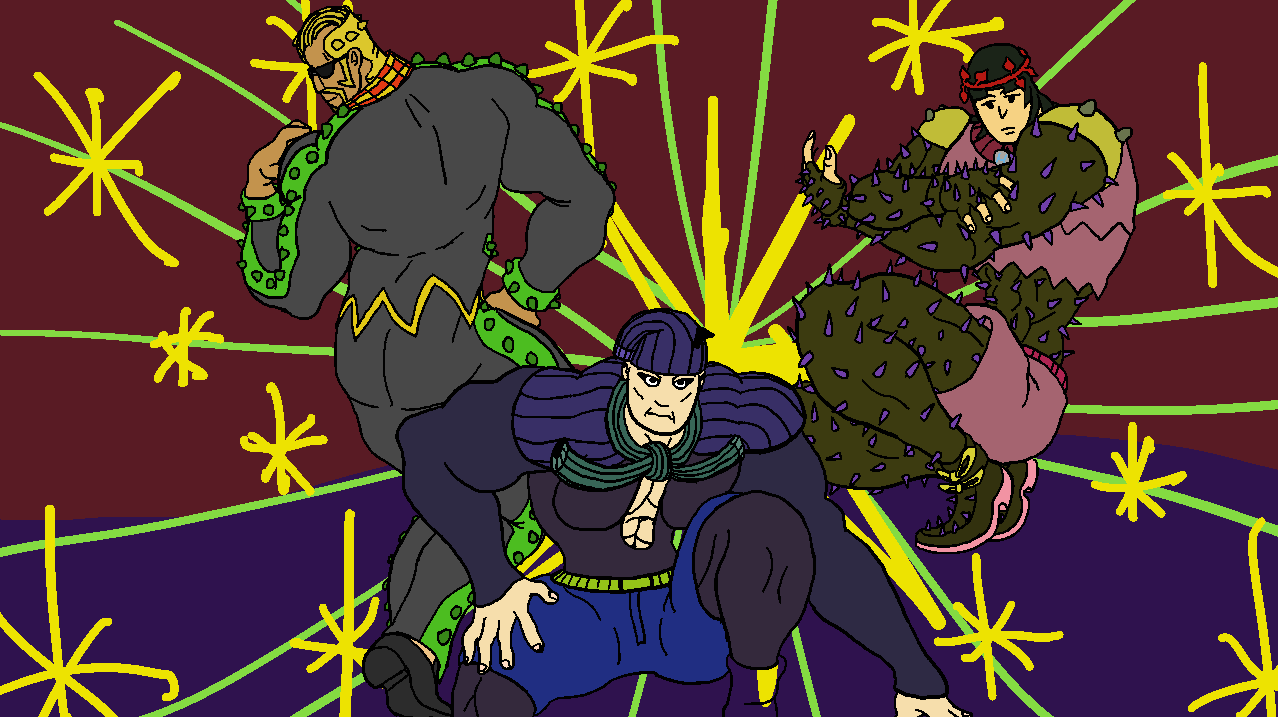 Rock Humans=Pillar Men 2.0 | JoJo's Bizarre Adventure | Know Your Meme
