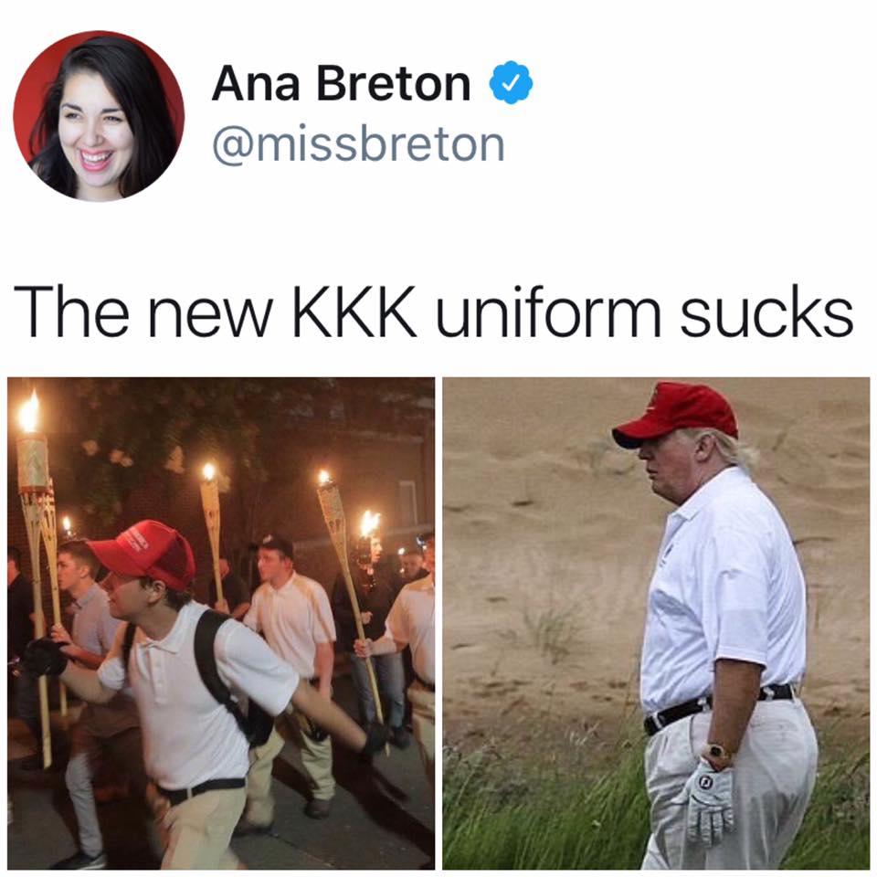 These new uniforms suck. | 2017 Unite the Right Rally | Know Your Meme