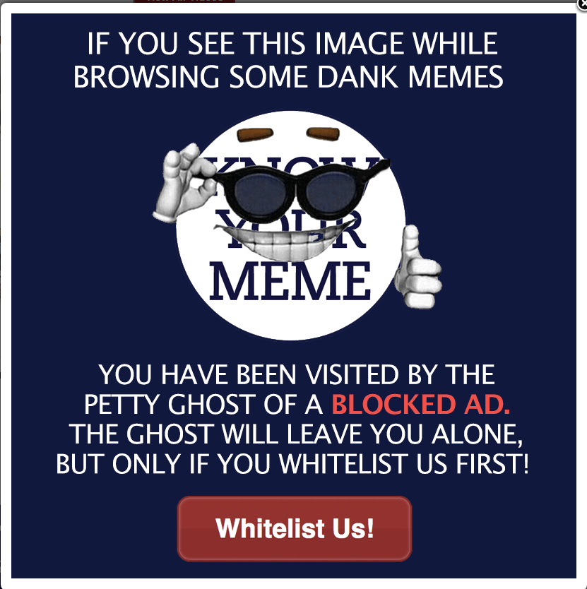 This is why we use uBlock Origin | Ad blocking | Know Your Meme