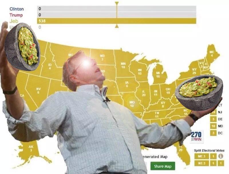 GuacaJeb | Jeb Wins / Jeb Bush Flawless Victory | Know Your Meme