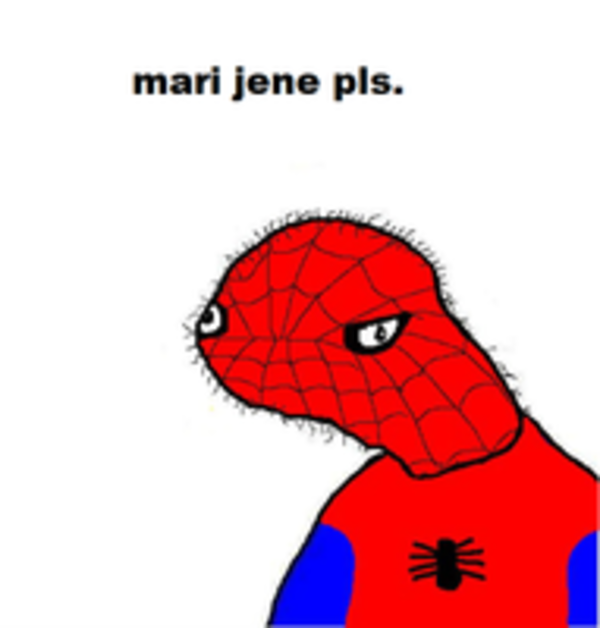 mari jene pls | Spoderman / Spodermen | Know Your Meme