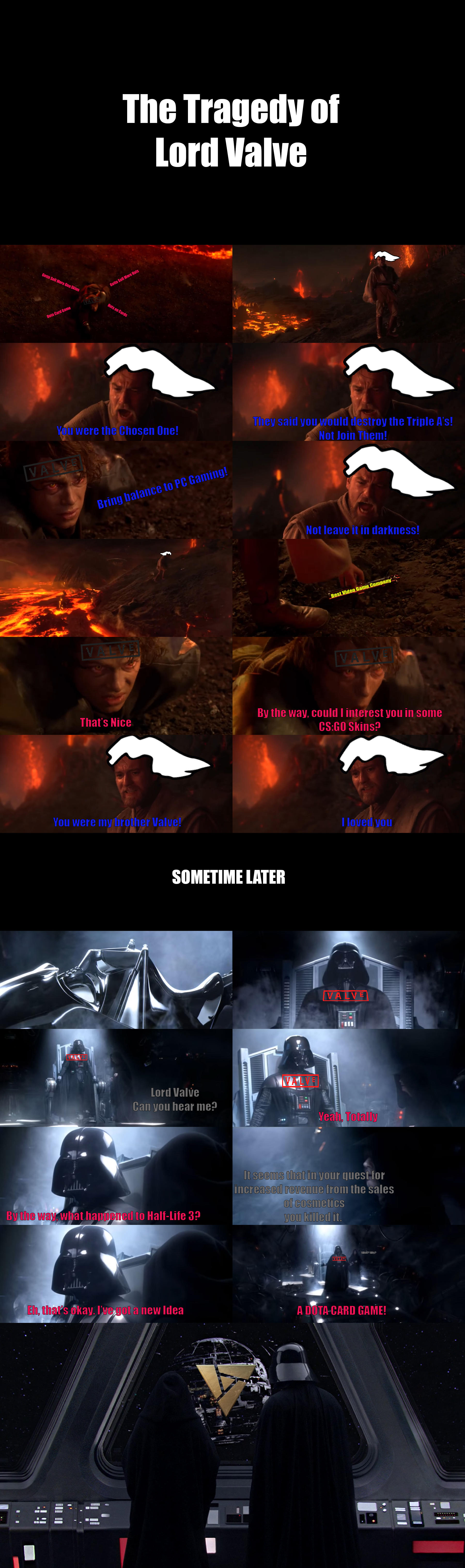 The Tragedy of Lord Valve | Valve | Know Your Meme