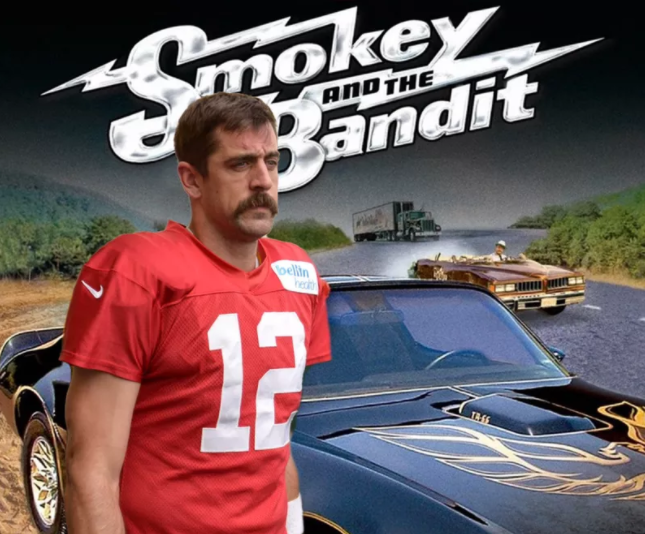 Aaron Rodgers Smokey and the Bandit | Aaron Rodgers’ Mustache | Know ...