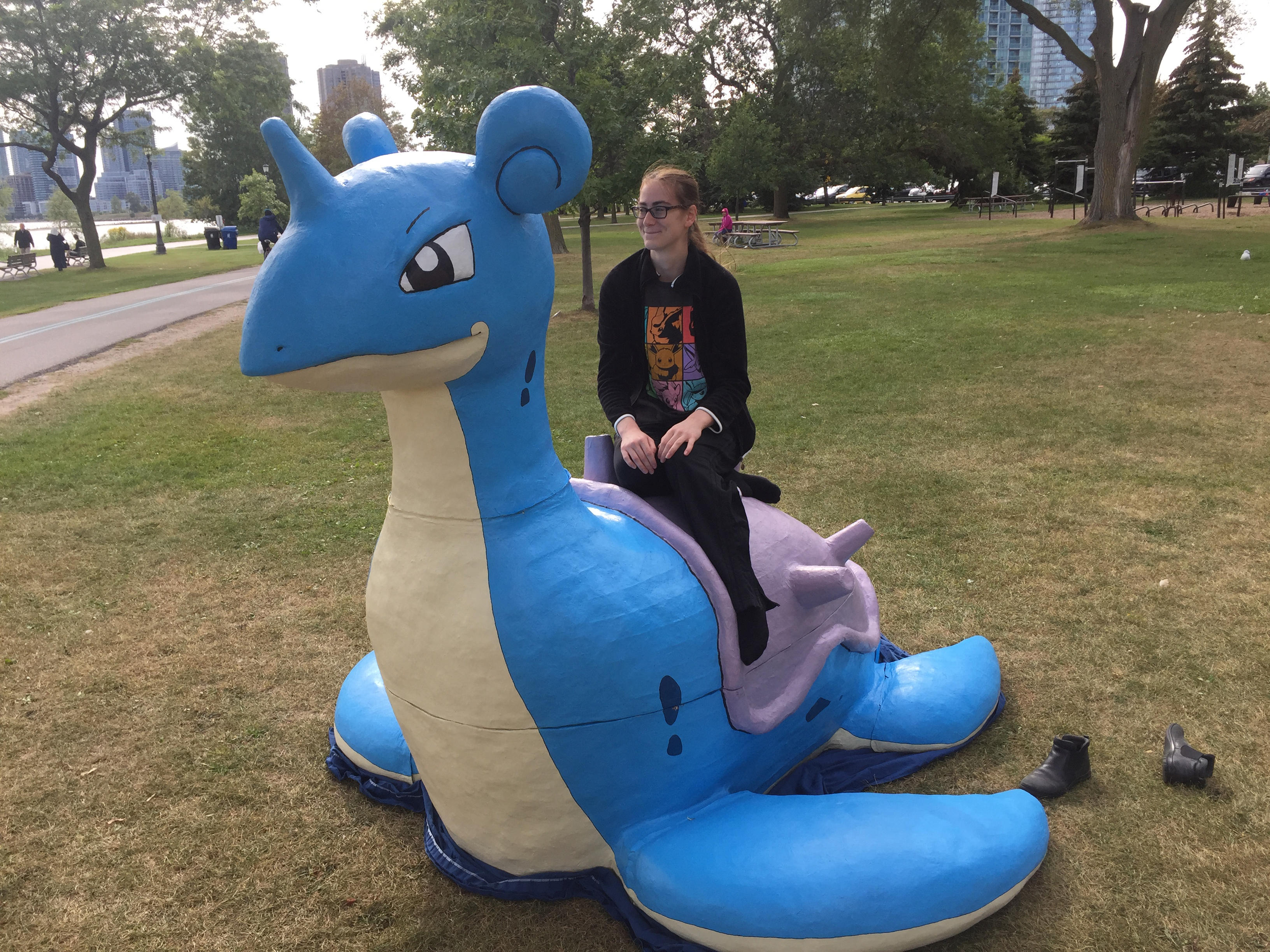Riding on Lapras | Pokémon | Know Your Meme