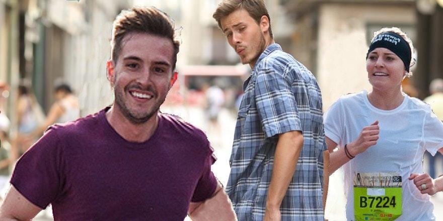 Distracted by the Photogenic | Distracted Boyfriend | Know Your Meme