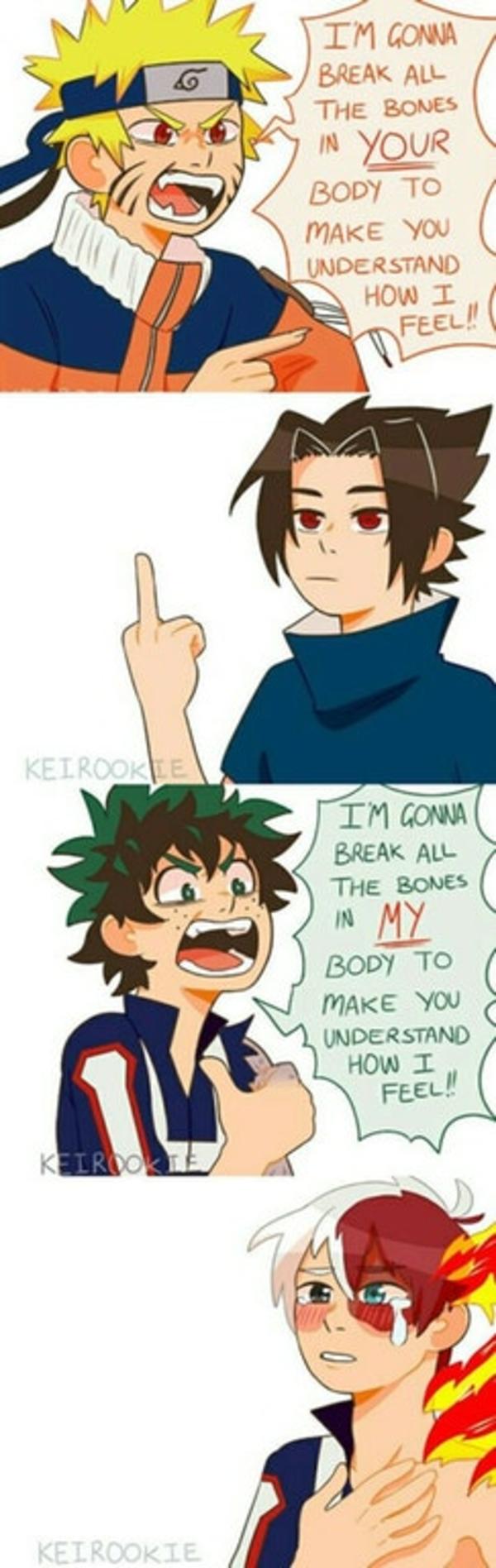 Major Difference Between Naruto and MHA Rivals | My Hero Academia ...