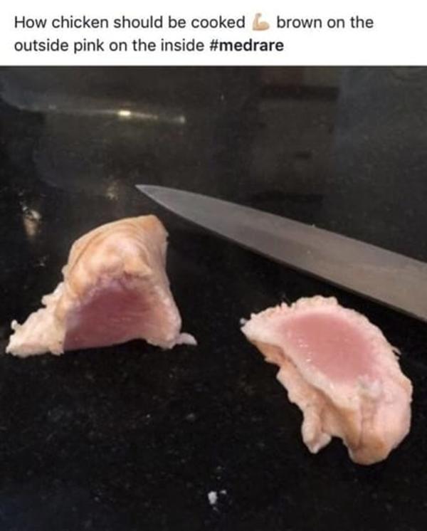 How It Should Be Done | Medium Rare Chicken / Chicken Sashimi | Know ...