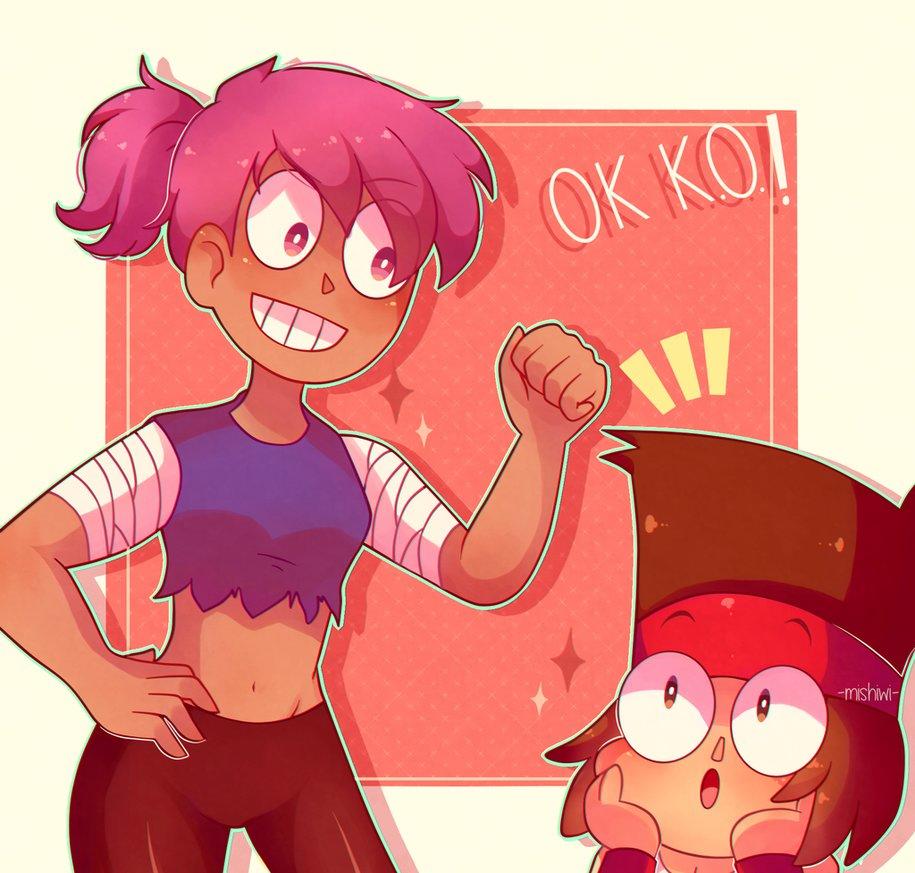Enid and KO | OK K.O.! Let's Be Heroes | Know Your Meme