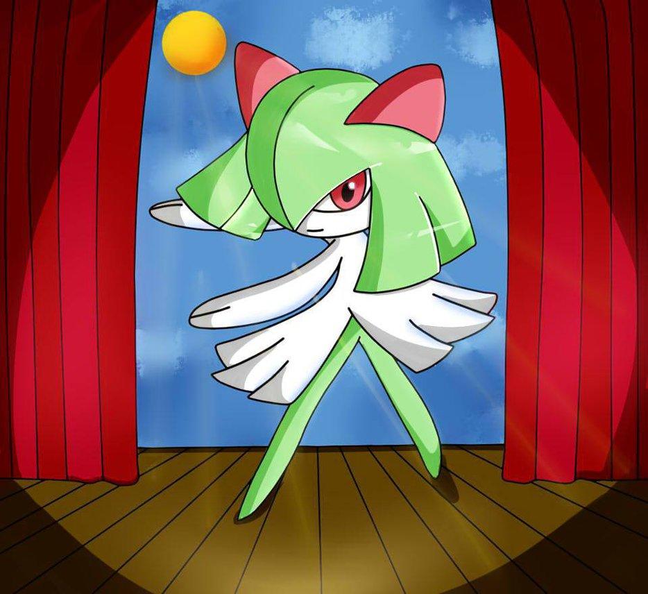 Kirlia on stage | Pokémon | Know Your Meme