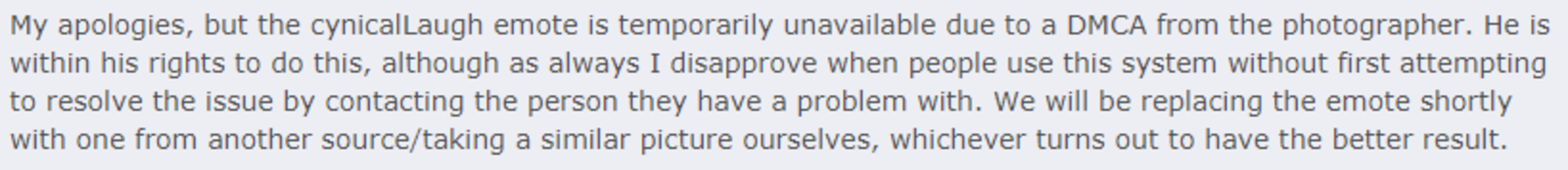 DMCA Message | LUL | Know Your Meme