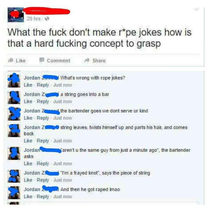 That joke was forced and shoved all the way in. | Facebook / Meta ...