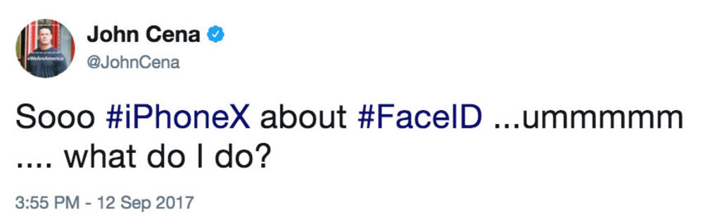 Sooo #iPhoneX about #FaceID ...ummmmm .... what do I do? | Apple Face ...