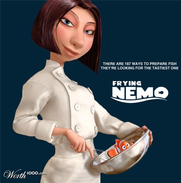 Frying Nemo. | Crossover | Know Your Meme