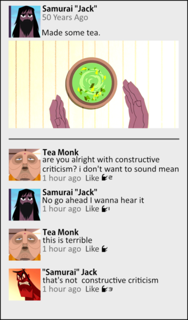 Samurai Jack | Do You Take Constructive Criticism? | Know Your Meme