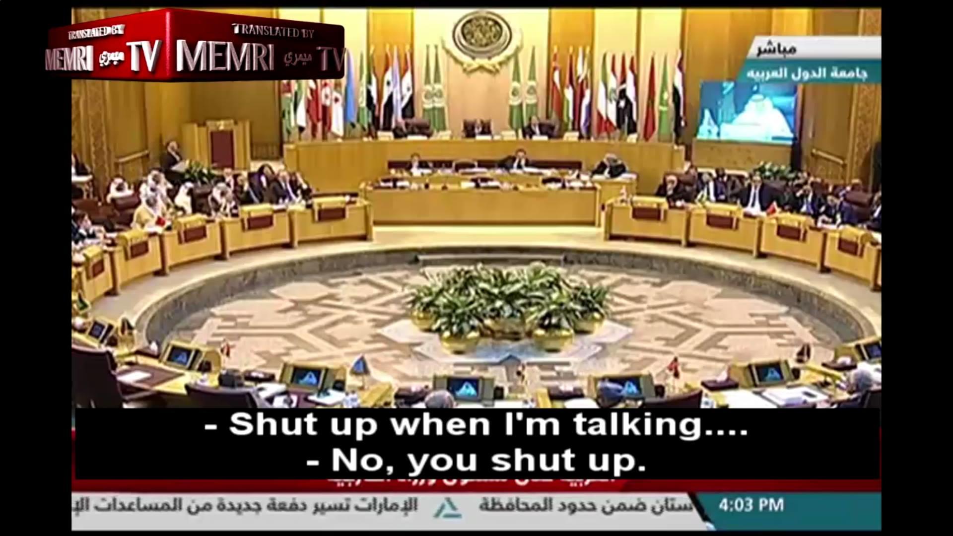 Meanwhile, at the Arab League Conference... | MEMRI TV | Know Your Meme