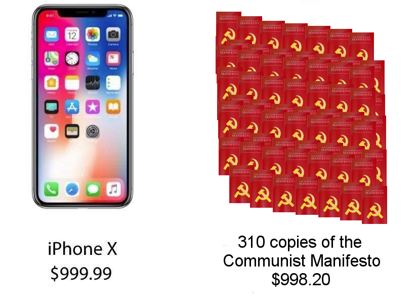 Communist Manifesto | iPhone X Price Comparisons | Know Your Meme